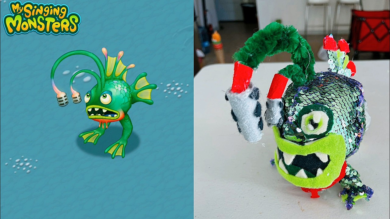 My Singing Monsters PLUSH VERSION | MSM in Real Life - YouTube