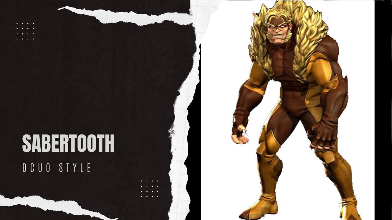 DCUO Sabertooth Style - YouTube