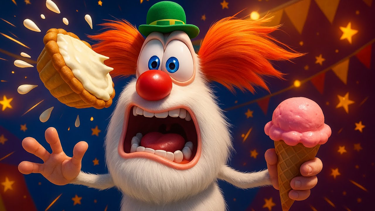 Booba | Clowning Around! 🤡 #booba #clown #circus - YouTube