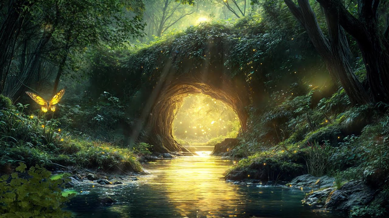 Enchanted Spring Forest | Magical Nature Sounds for Deep Sleep ...