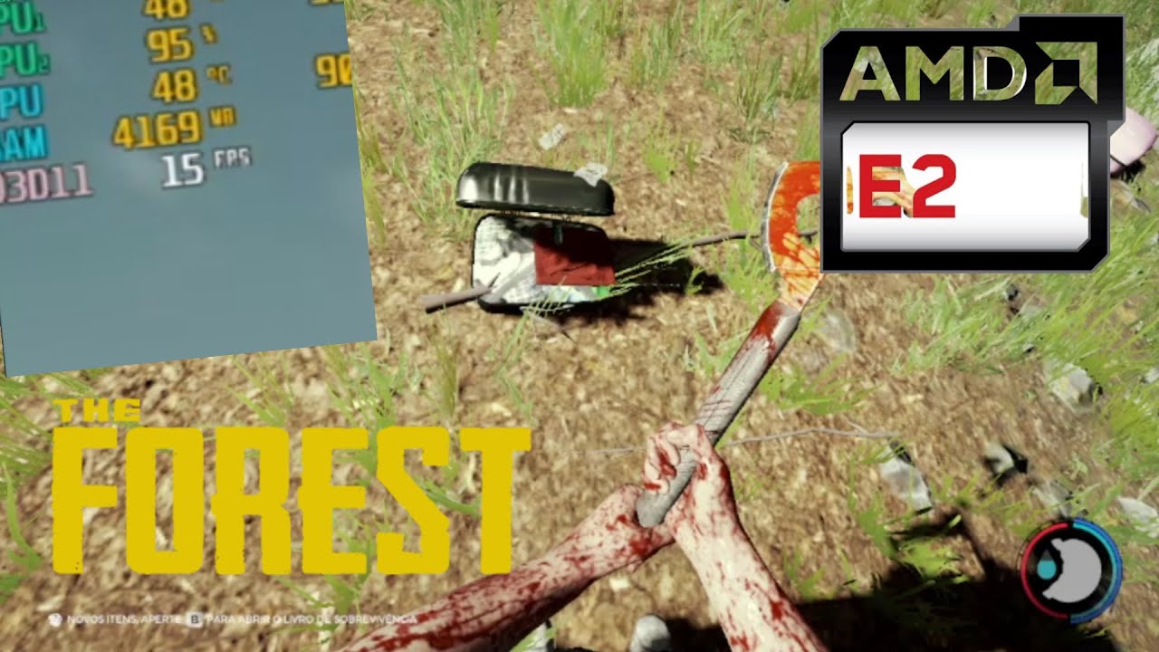 The Forest / AMD E2-7110 / R2 GRAPHICS / 8GB RAM DDR3 - 720P 600P ...