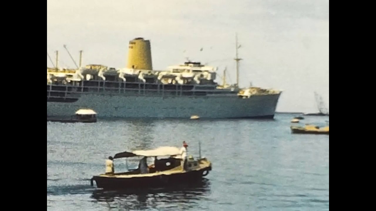 The SS Iberia ship at Aden 1960s - YouTube