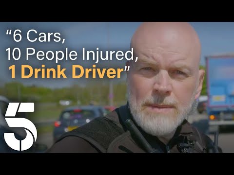 Drunk Driver Causes Multiple Vehicle Collision On A Saturday Morning | Traffic Cops | Channel 5