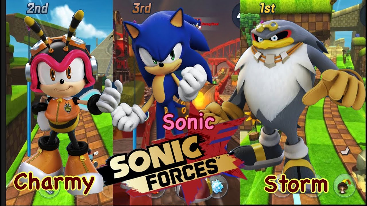 Sonic Forces Multiplayer Gameplay Sonic Forces Speed Battle Charmy Vs ...