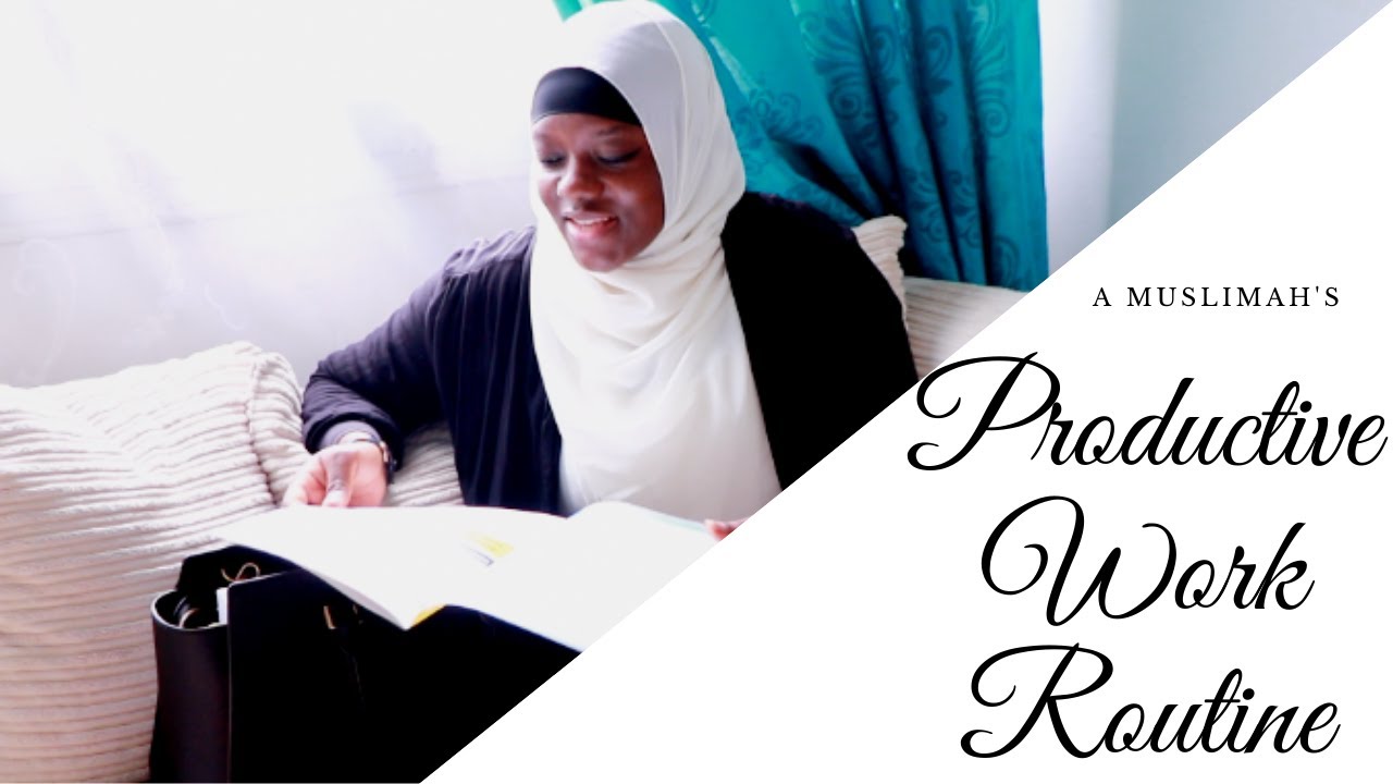 PRODUCTIVE WORK ROUTINE - YouTube