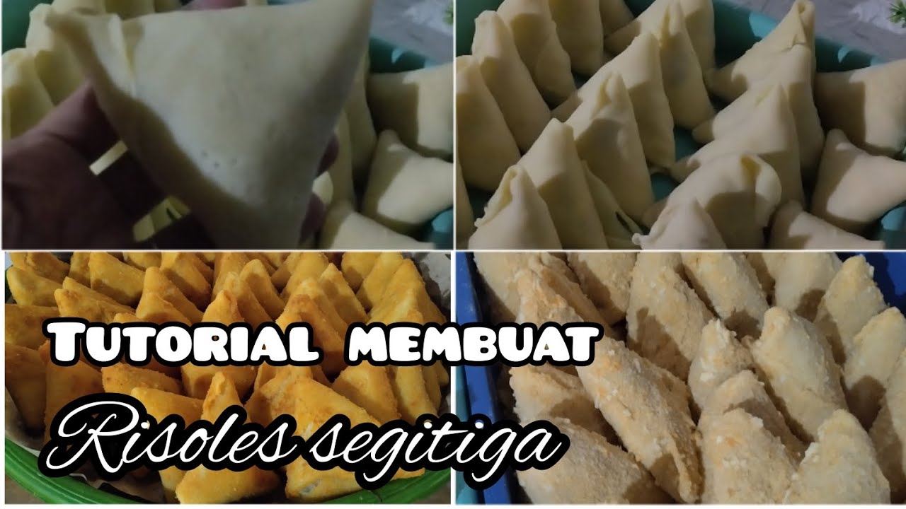 TUTORIAL MELIPAT RISOLES SEGITIGA I CARANYA MUDAH - YouTube