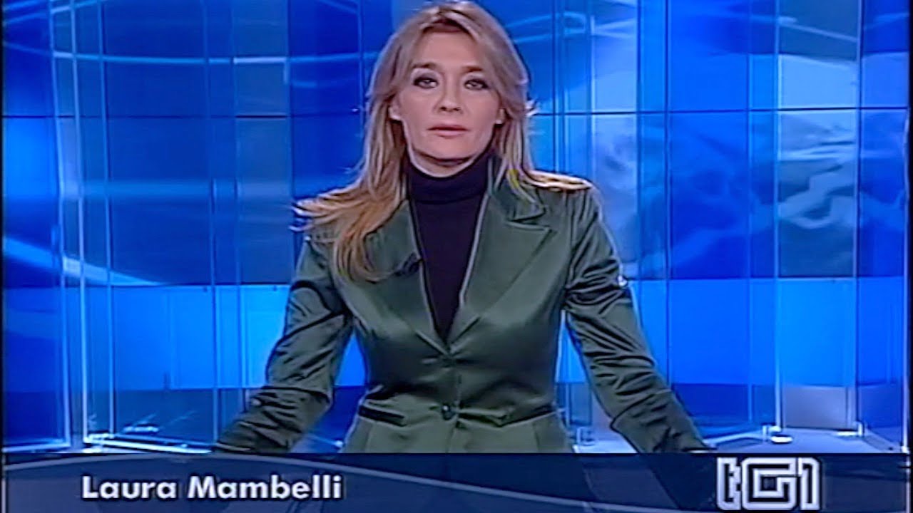 Dopo Porta a Porta (Marzullo) / Laura Mambelli conduce il TG1 - RAI ...