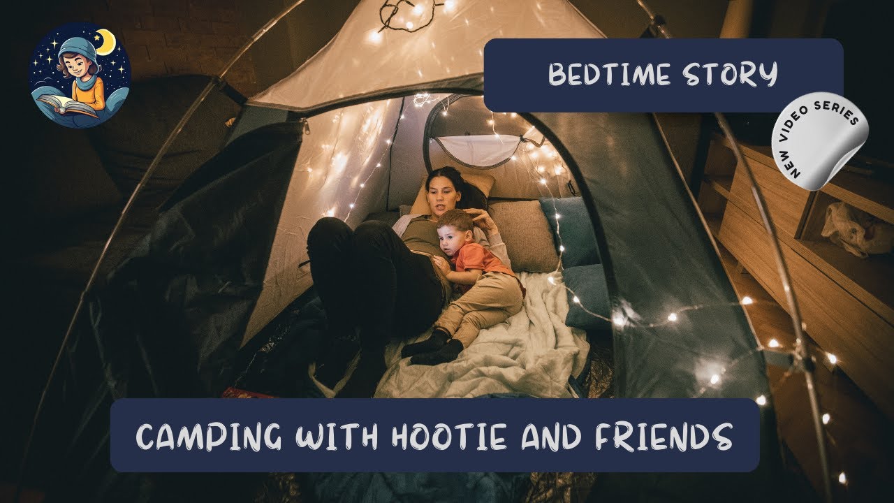 Kids Bedtime Story Camping with Hootie and Friends - YouTube