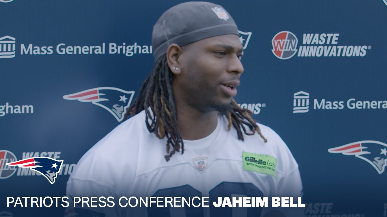 Jaheim Bell: "I love competition." | New England Patriots Press ...