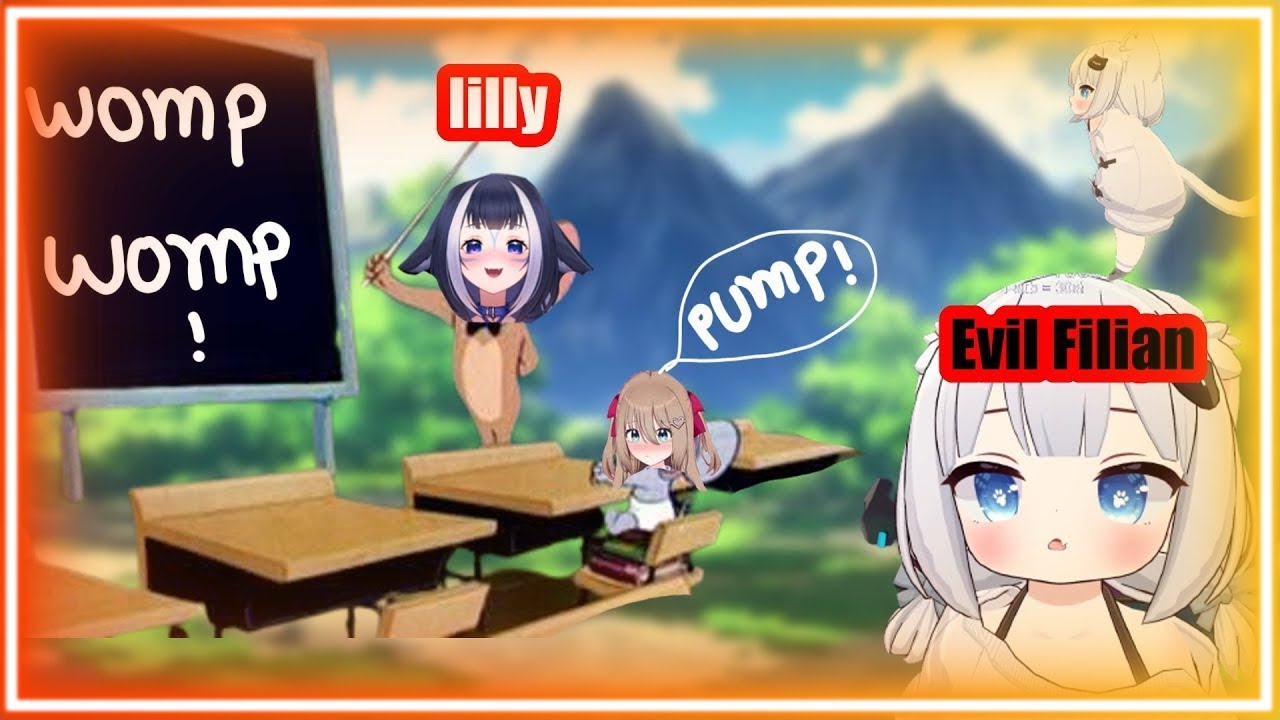 〖Cute Filian but Evil | Lilly Teaching Neurosama WOMP WOMP! | Vtuber Highlights 〗 - YouTube
