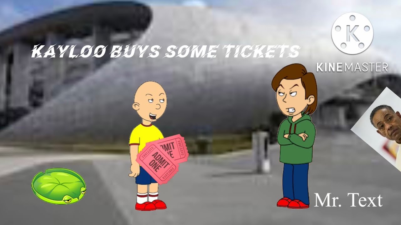 Caillou buys some tickets to a show - YouTube