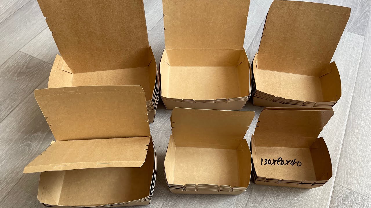 Kraft PE coated paper meal dish box machine FeeNoT carton tray ...