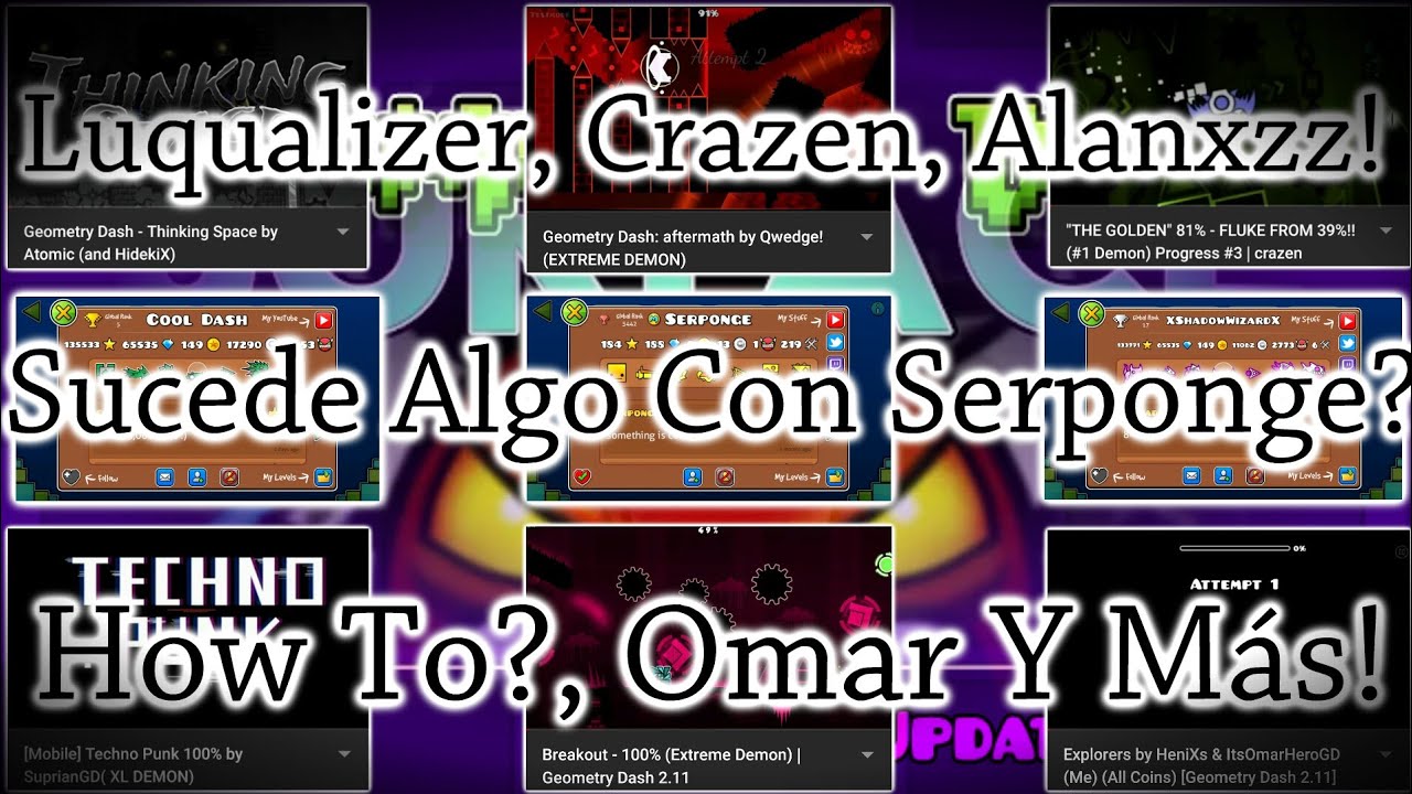 Sucede Algo Con Serponge? How To? Luqualizer, Crazen, Alanxzz, Omar Y ...