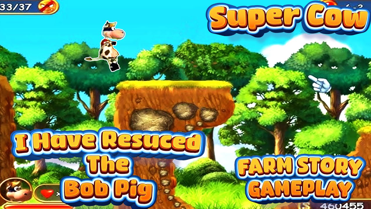 Super Cow Rescues Bob the Pig: Heroic Quest Begins! - YouTube