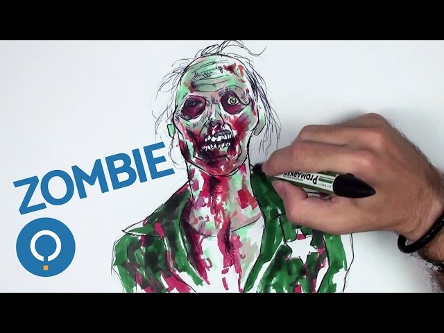 Dibujos Realistas De Zombies A Lapiz