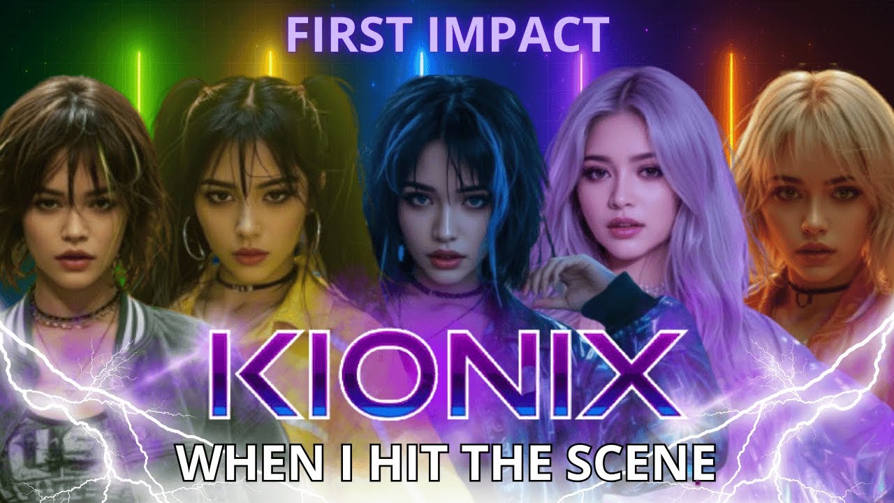 KIONIX – When I Hit the Scene | AI K-Pop Lyric Video (K/DA Inspired ...