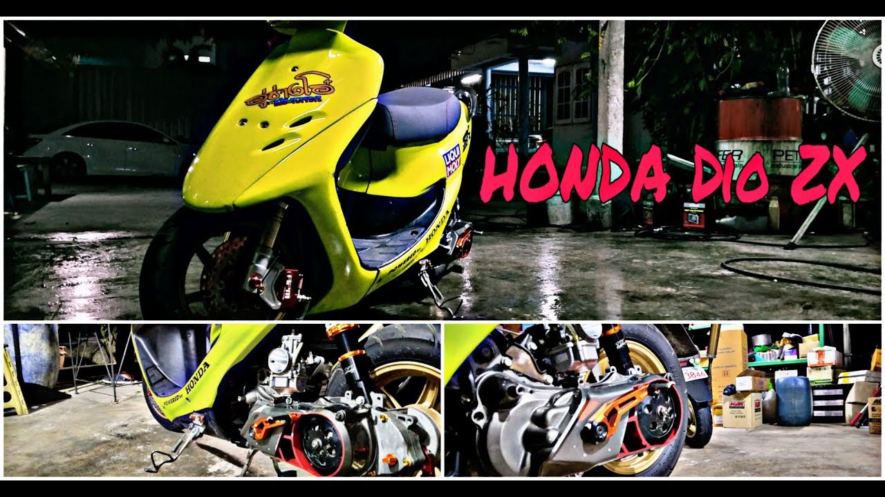แง๊ดๆ แต่งหมดหลักแสน I HONDA Dio ZX I #Handadiozx #diozx #zx#NUT DUCATI ...