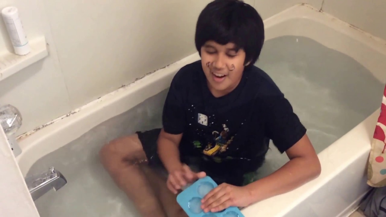 Ice bath challenge (gone wrong) - YouTube