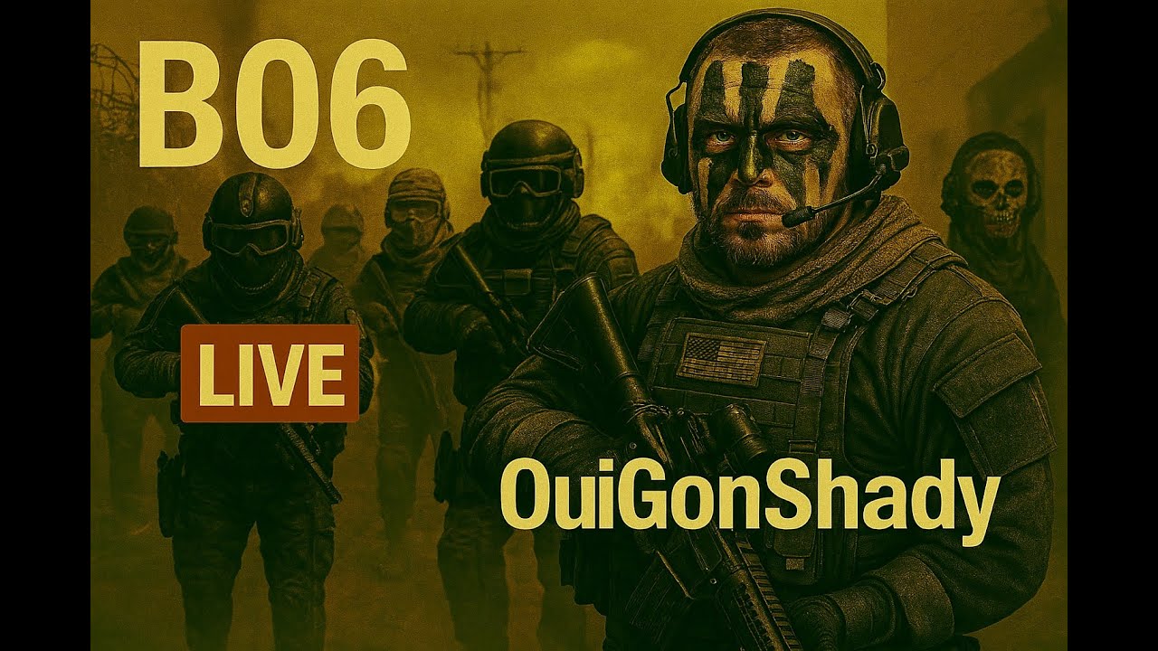 “BO6 Live Just Playing My Way OuiGonShady Online Session” - YouTube