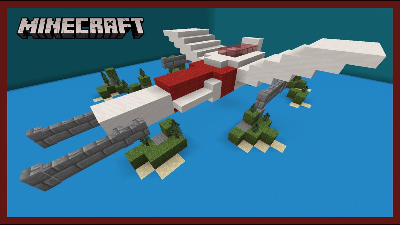 How to Make Space Ship │ Minecraft Build Tutorial - YouTube