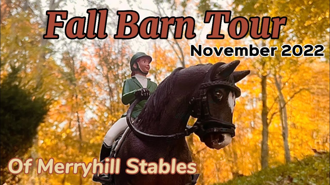 🍁 Fall Barn Tour! 🍁 ~ Merryhill Stables ~ November 2022 ~ - YouTube
