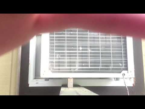 Hampton Bay (LG) 12,000 btu window air conditioner - YouTube