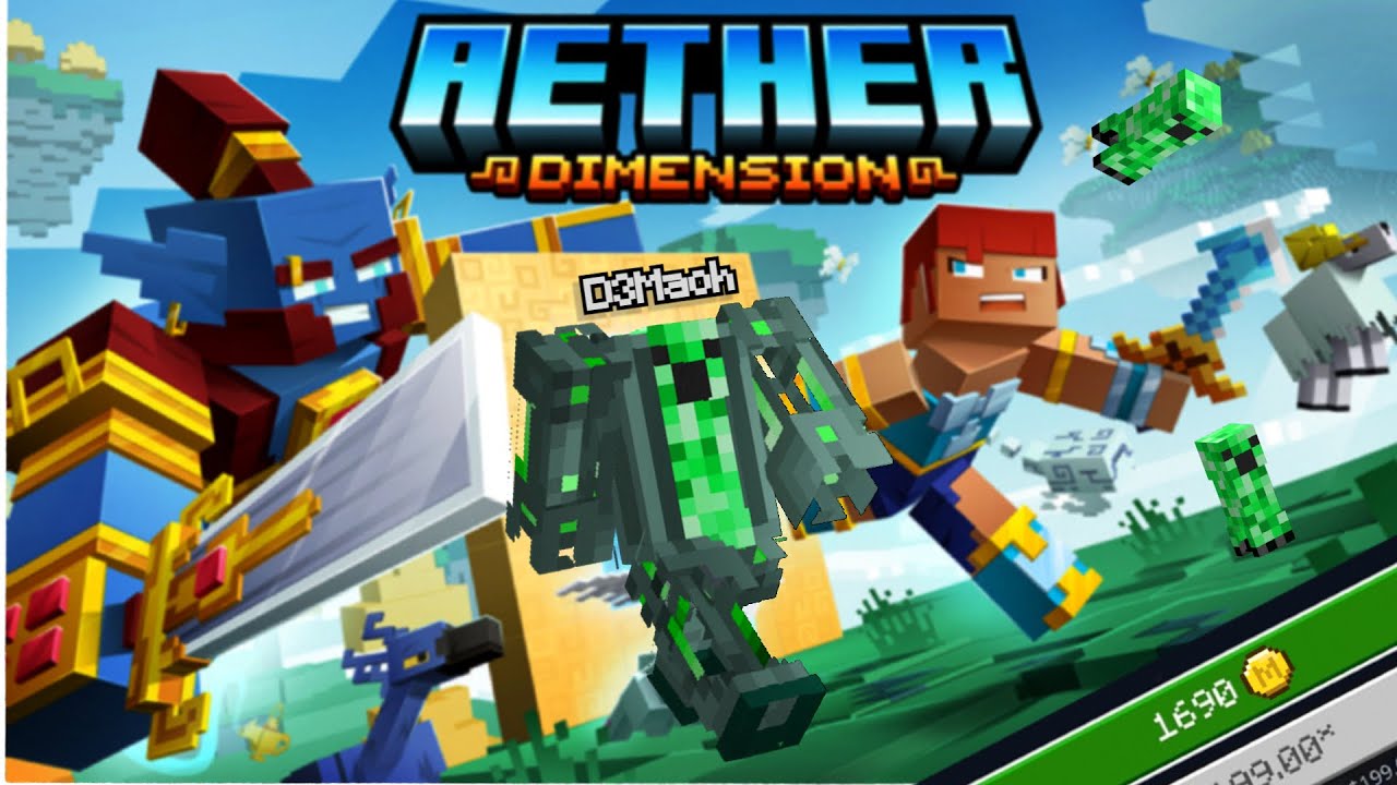 AETHER DIMENSION | COMPRE EL MAPA ANTES DE QUE MOJANG LO BORRE! Portal ...