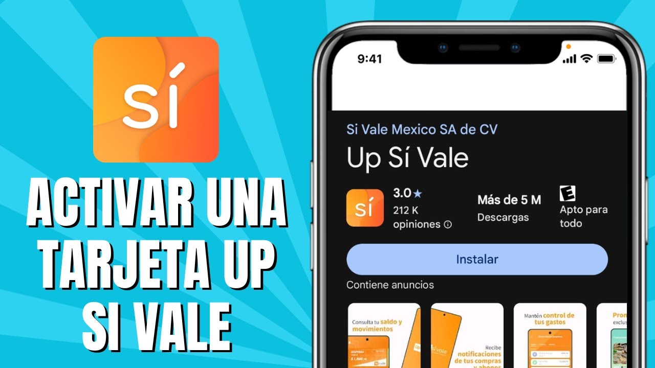 Cómo ACTIVAR Una Tarjeta UP SI VALE - YouTube