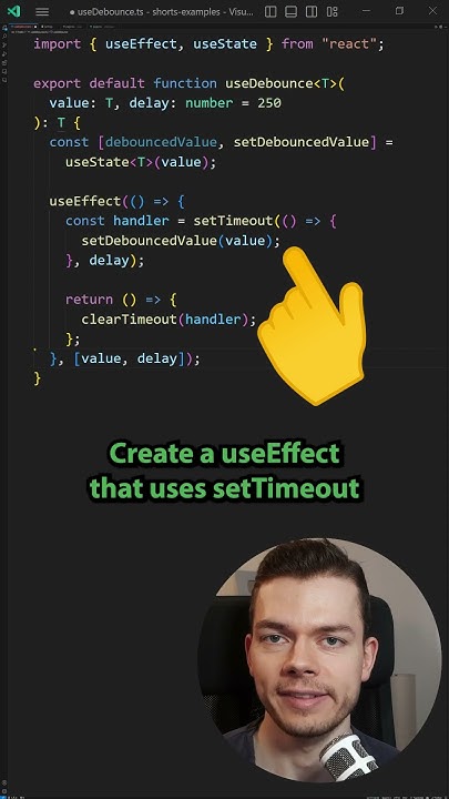 React Debounce Hook 🔥 Reactjs Reactjstutorial Webdevelopment Reactdevelopment Youtube