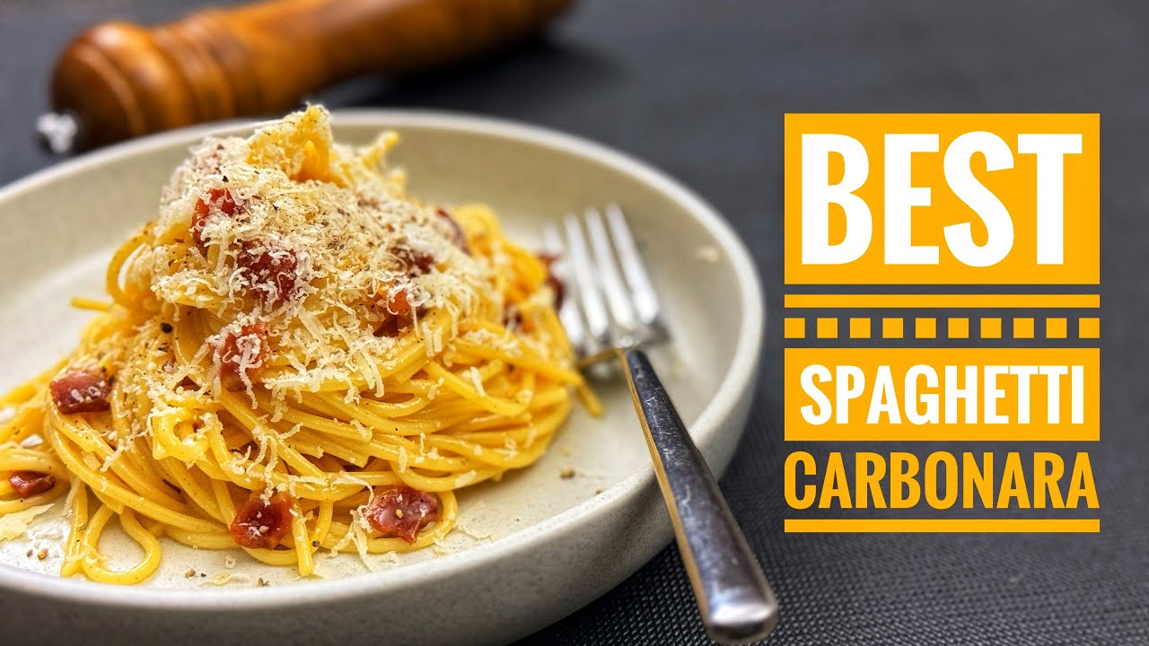 Authentic Spaghetti Carbonara Recipe | Easy & Delicious Italian Pasta ...