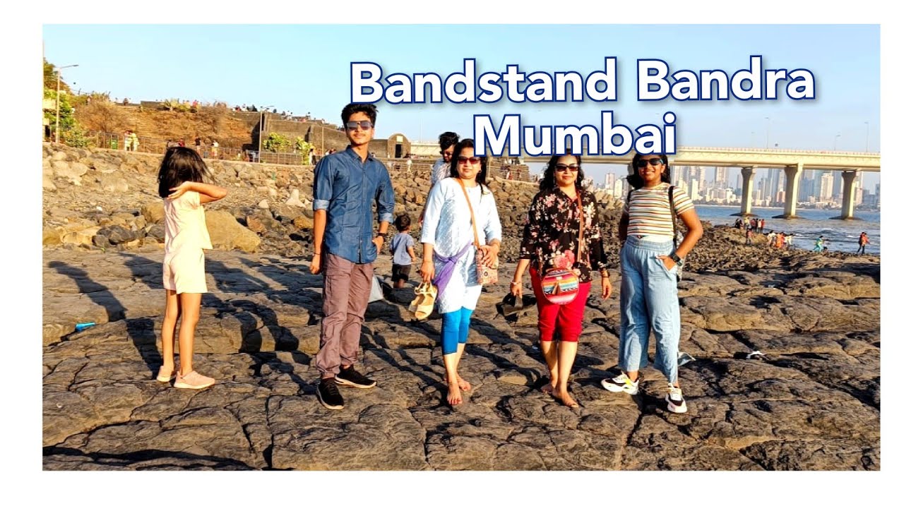 Bandstand Bandra Mumbai| Walking in Bandstand|Rock See beach| Sharukh ...