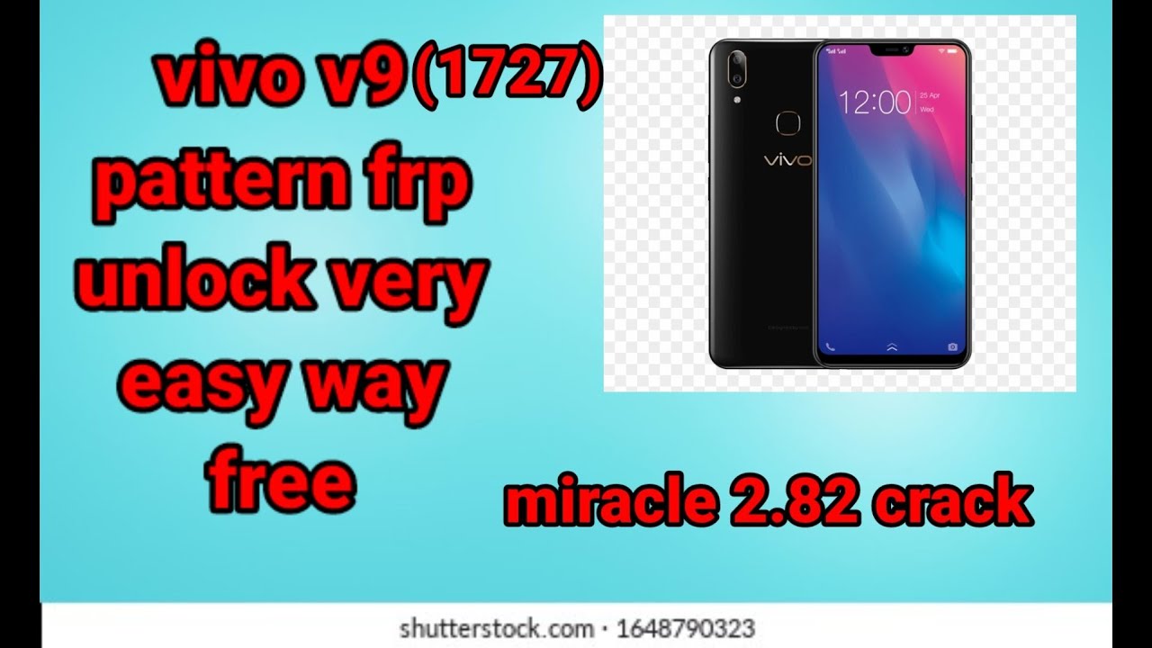 vivo v9 (1727) pattern frp unlock very easy way free/ vivo v9 pattern ...