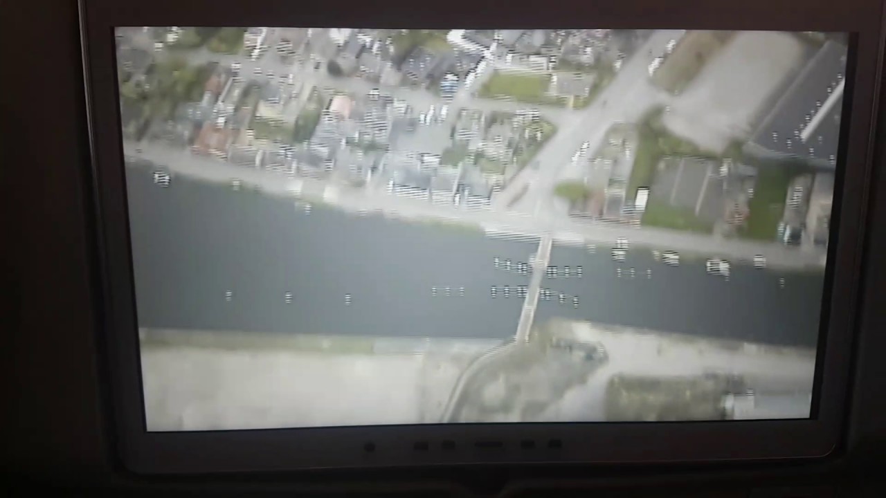 Airbus A380 landing at Schiphol belly camera view!!! - YouTube