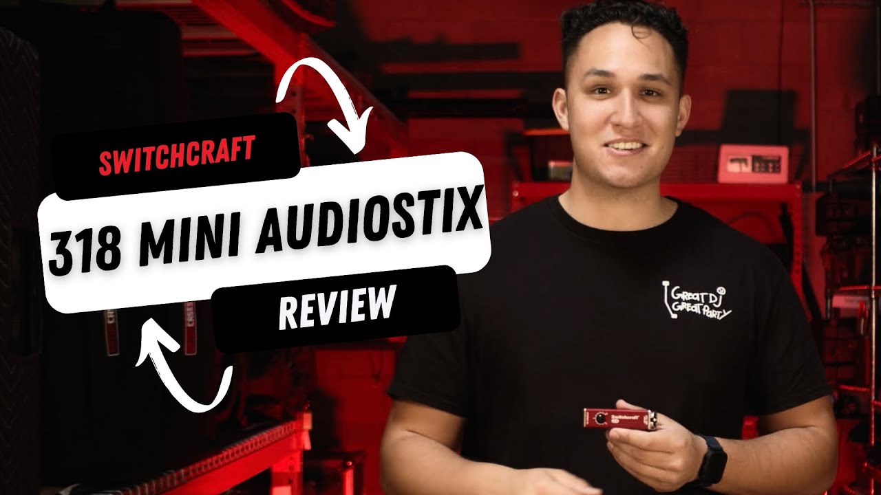 Aux to XLR? Switchcraft 318 Mini AudioStix - Review - YouTube