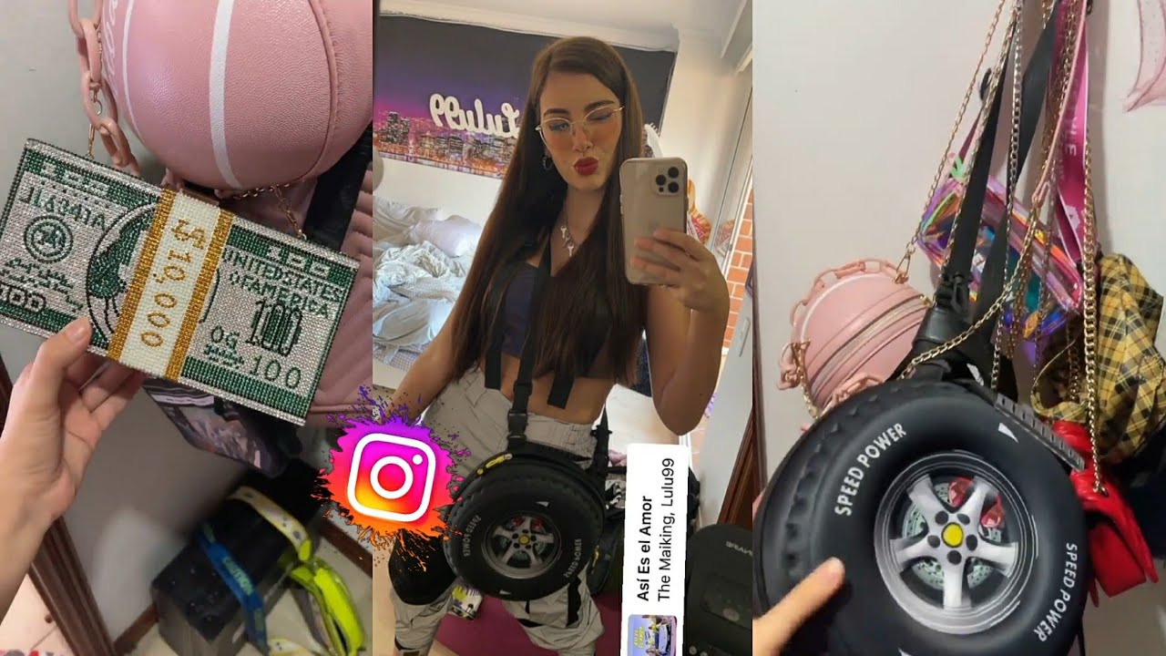 LULU99 NOS ENSEÑA SU COLECCIÓN DE BOLSOS Y EL QUE SE PUSO HOY👑 ...