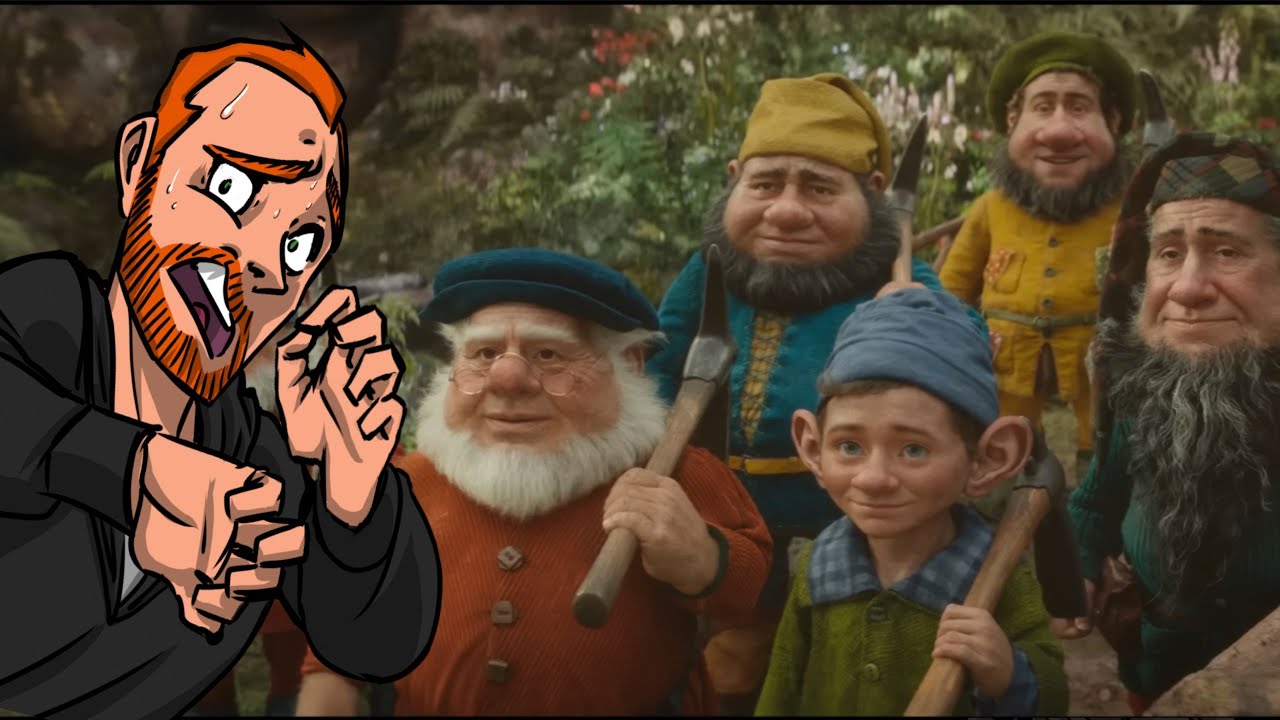 Snow White’s Nightmarish CGI Dwarfs - YouTube