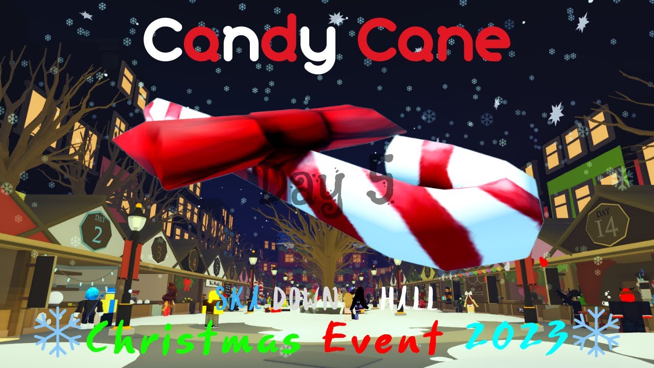 Candy Cane (Day 5) - Ski Down a Hill [Christmas Event 2023] || Create a ...