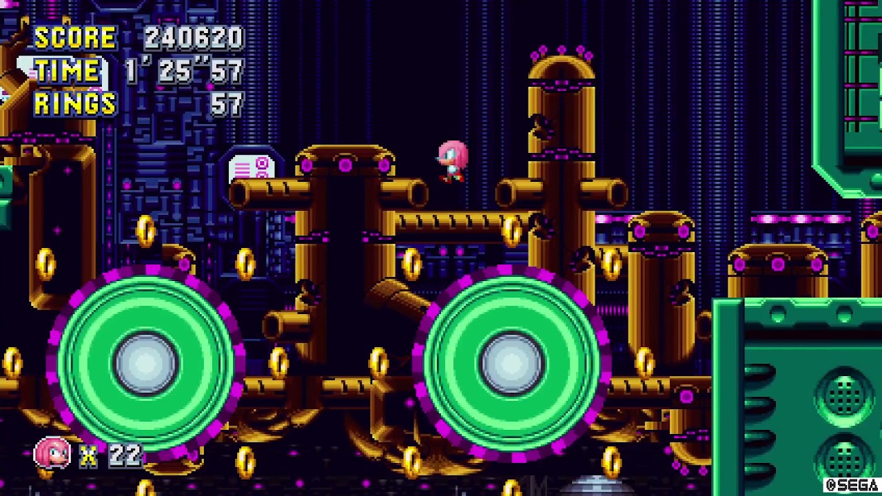 Super Knuckles - Sonic Mania - YouTube