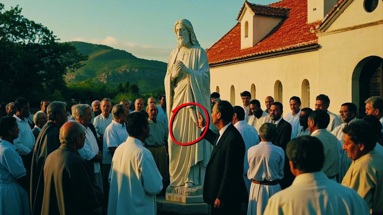 Pastor's Abnormal Reaction After Atheist Touches Statue of Jesus Christ ...