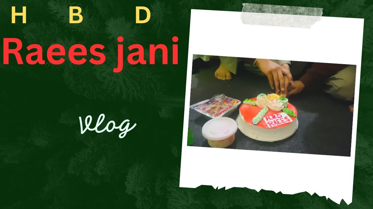 Happy birthday 🎁🎊 raees jani #vlog #comedy #friends - YouTube