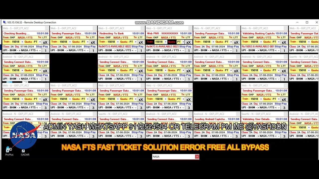 NASA FTS (FAST TICKET SOLUTION) - YouTube