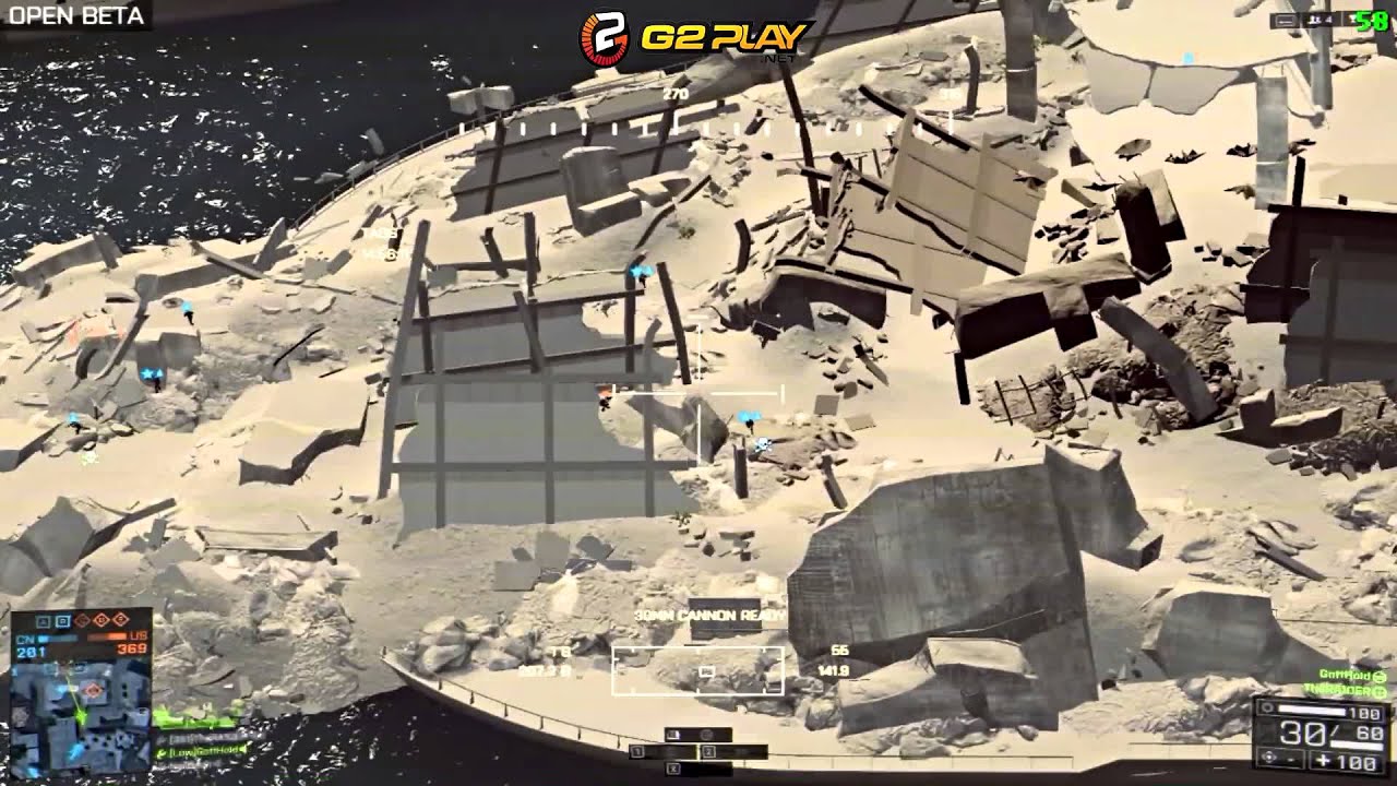 Battlefield 4 Beta Chopper Gameplay on G2Play - YouTube