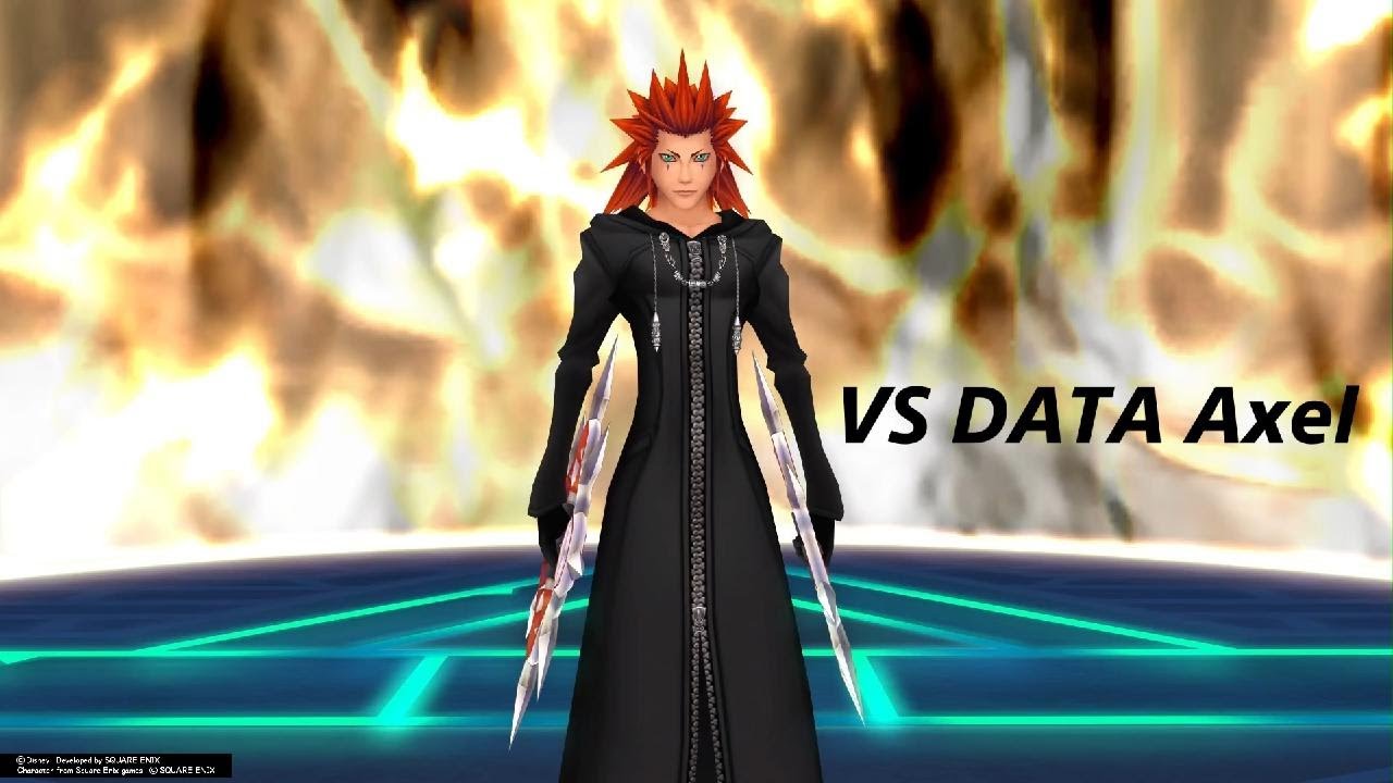 VS DATA Axel KINGDOM HEARTS - HD 1.5+2.5 ReMIX - - YouTube
