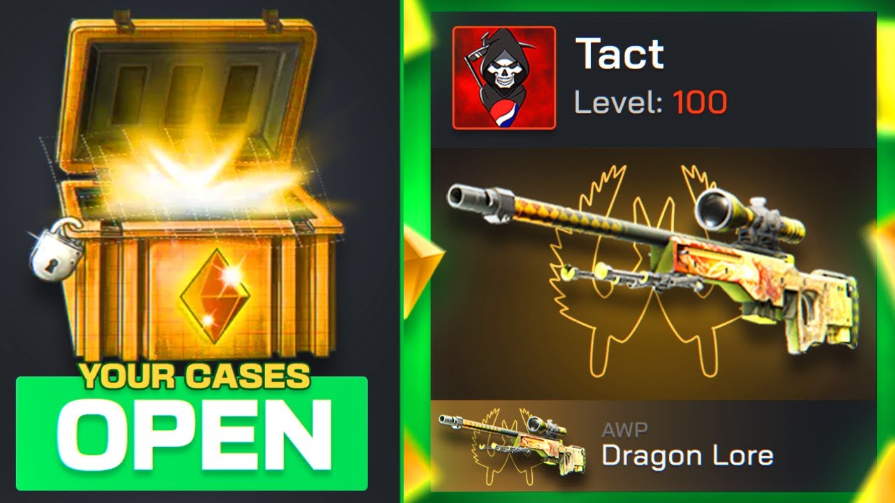 INSANE DRAGON LORE TOP PULL FROM VIEWER CASES! (CLASH.GG) - YouTube