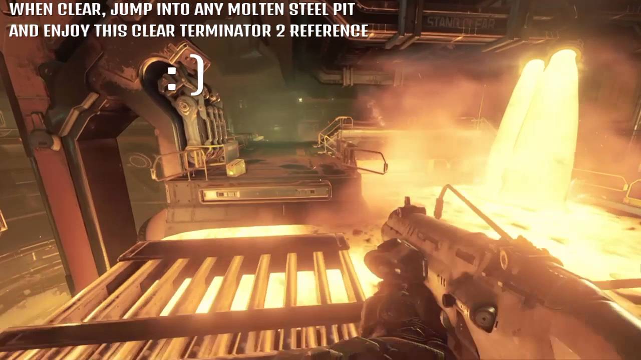 DOOM : TERMINATOR 2 EASTER EGG - YouTube