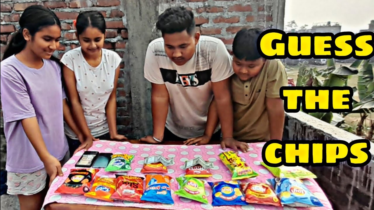 Guess the chips challenge || Narayan vlog - YouTube