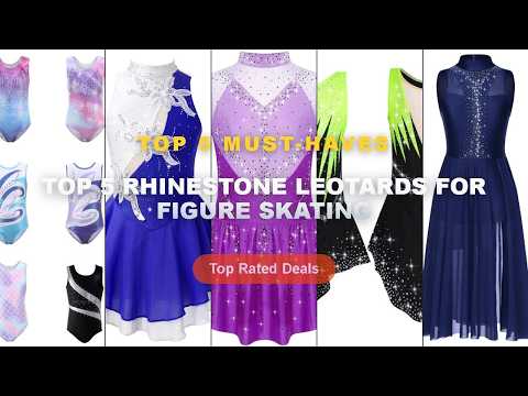 Cheap & Best Top 5 Rhinestone Leotards For Figure Skating Unboxing & Review - Womens Rhinestone Figu