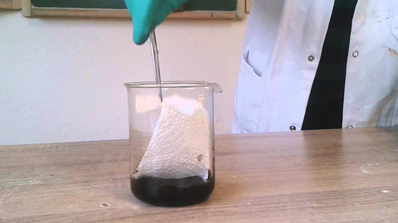 Chemie Experiment 35 - Peroxomonoschwefelsäure (H2SO5) - YouTube
