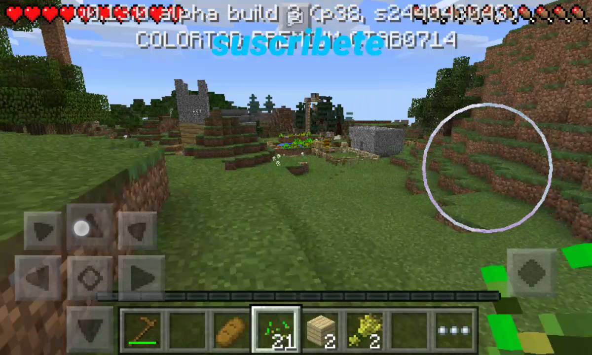 Como conseguir semillas de trigo minecraft pe - YouTube