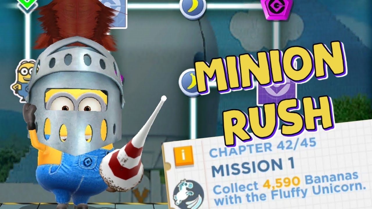 Minion Rush Knight Costume at Despicable Ops Chapter 42/45 mission 1 ...